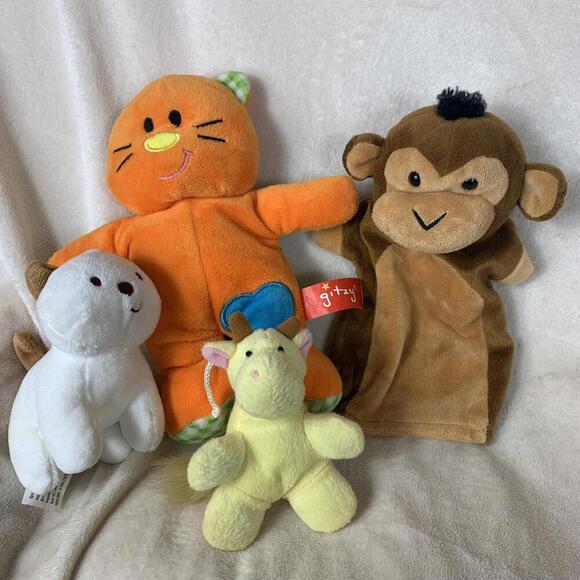 Gund | Other | Gund And Gitzy Infant Plush Toy Set Adorable Baby ...